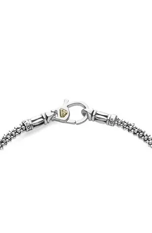 Lagos Luna Pearl Caviar Bracelet - Silver