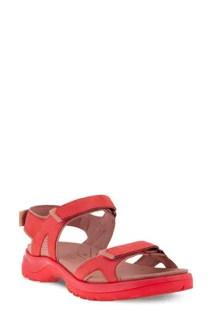 Ecco ECCO Yucatan Sandal Hibiscus Nubuck