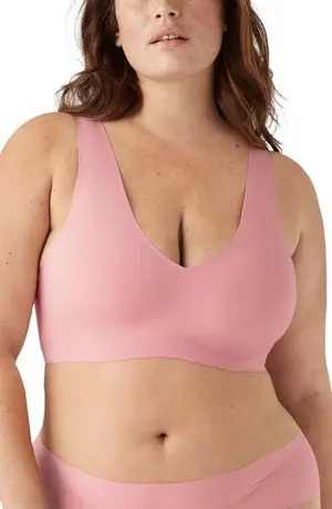 TRUE & CO TRUE & CO True Body Lift V-Neck Bralette Rose