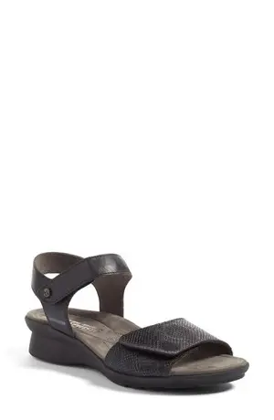 Mephisto Pattie Sandal - Black Leather