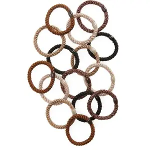 L. Erickson Grab & Go Braided Hair Ties - Daytime Metallic