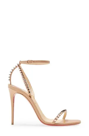 CHRISTIAN LOUBOUTIN So Me Studded Sandals - Nude