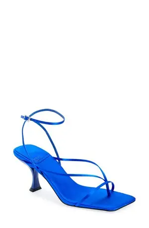 Jeffrey Campbell Jeffrey Campbell Fluxx Sandal Cobalt Satin