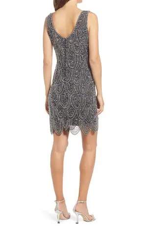 Pisarro Nights Beaded Mini Dress