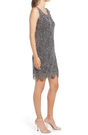 Pisarro Nights Beaded Mini Dress