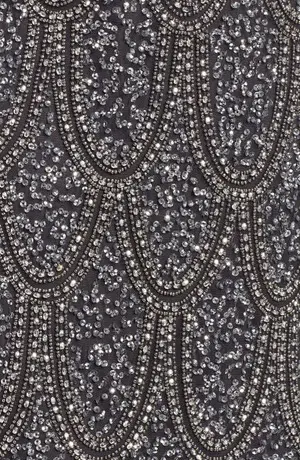 Pisarro Nights Beaded Mini Dress