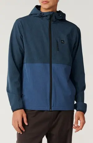 Rip Curl Elite Anti Series Hooded Jacket - Dark Navy