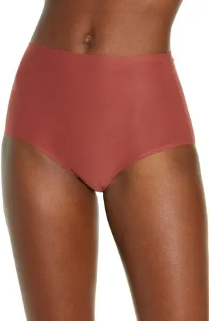 Chantelle Soft Stretch High Waist Briefs Amber