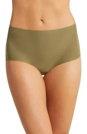 Chantelle Soft Stretch High Waist Briefs Army Khaki-wq