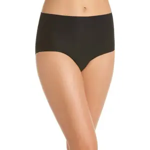 Chantelle Soft Stretch High Waist Briefs - Black