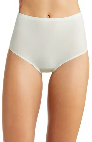 Chantelle Soft Stretch High Waist Briefs Green Lily-0e