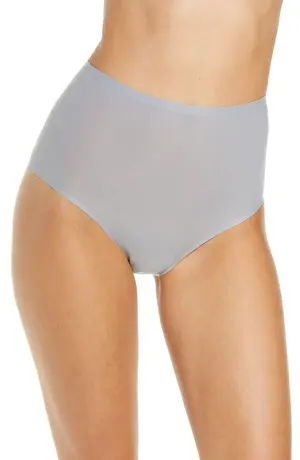 Chantelle Soft Stretch High Waist Briefs Grey Sky