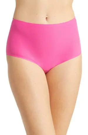 Chantelle Soft Stretch High Waist Briefs Rose Pitaya-6x