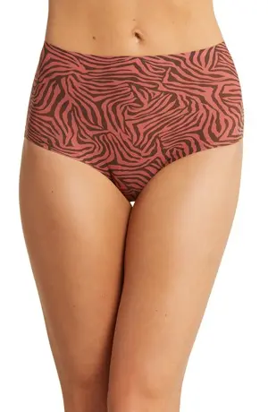 Chantelle Soft Stretch High Waist Briefs Safari Chic