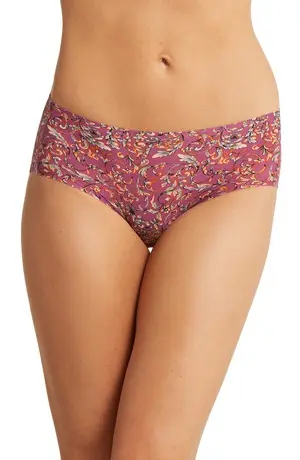 Chantelle Soft Stretch Seamless Hipster Panties Baroque Print-s7