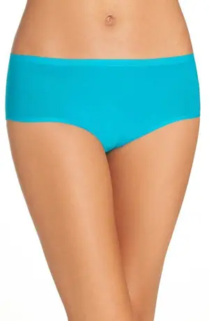 Chantelle Soft Stretch Seamless Hipster Panties Blue Bird