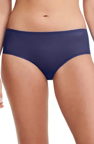 Chantelle Soft Stretch Seamless Hipster Panties Blue Danube