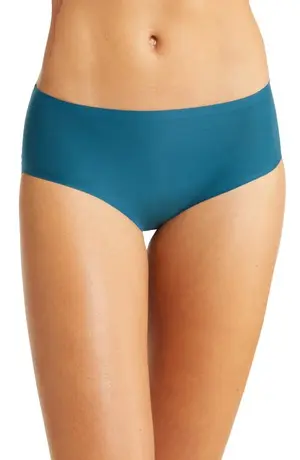 Chantelle Soft Stretch Seamless Hipster Panties Blue Ming-9v