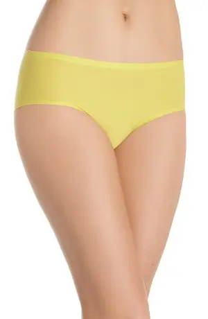 Chantelle Soft Stretch Seamless Hipster Panties Citrus Yellow-j6