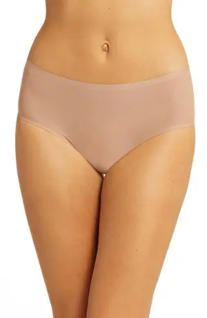 Chantelle Soft Stretch Seamless Hipster Panties - Coffee Latte