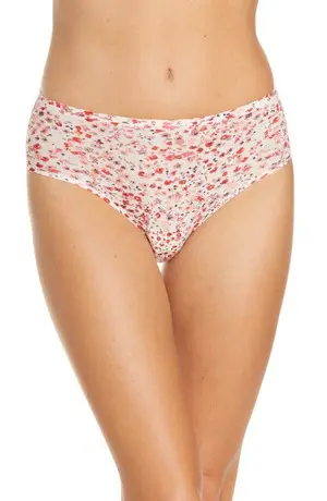 Chantelle Soft Stretch Seamless Hipster Panties Floral Print