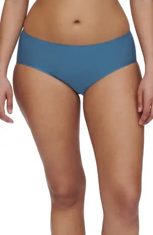 Chantelle Soft Stretch Seamless Hipster Panties Jeans Blue