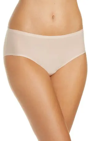 Chantelle Soft Stretch Seamless Hipster Panties - Rose Beige