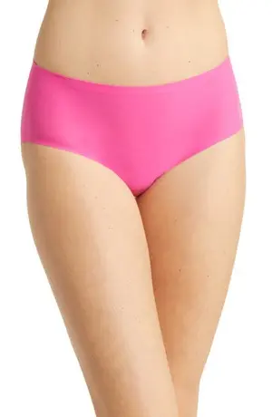 Chantelle Soft Stretch Seamless Hipster Panties Rose Pitaya-6x