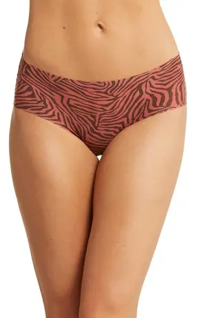 Chantelle Soft Stretch Seamless Hipster Panties Safari Chic-8x