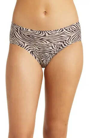 Chantelle Soft Stretch Seamless Hipster Panties Safari Nude-ink