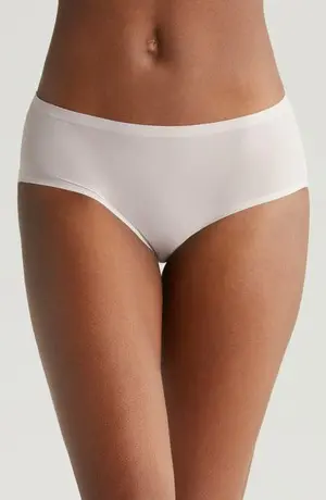 Chantelle Soft Stretch Seamless Hipster Panties Stone Grey