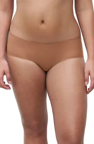Chantelle Soft Stretch Seamless Hipster Panties Tabac