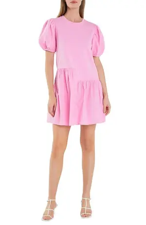 English Factory Crewneck Day Dresses
