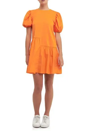 Puff Shoulder Dresses