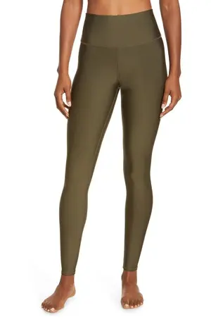 Alo Yoga Airlift High Waist Leggings Dark Olive