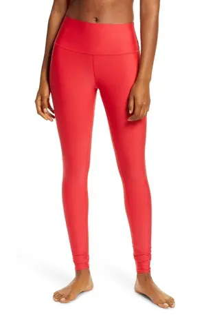 Alo Yoga Airlift High Waist Leggings Scarlet