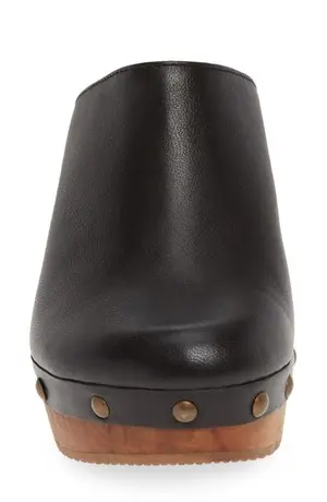 Cordani Zorba Clog - Black Leather