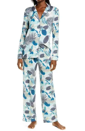 Nordstrom Moonlight Pajamas Blue Air Moana Tropics