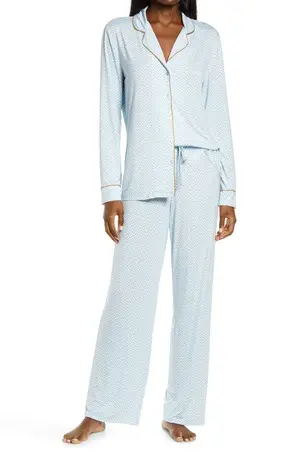 Nordstrom Moonlight Pajamas Blue Dream Dot Mix