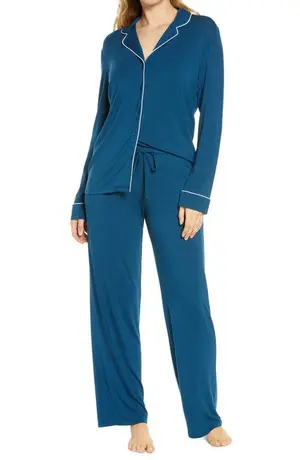 Nordstrom Moonlight Pajamas Blue Poseidon