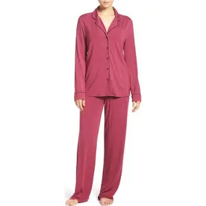 Nordstrom Moonlight Pajamas Burgundy Beauty