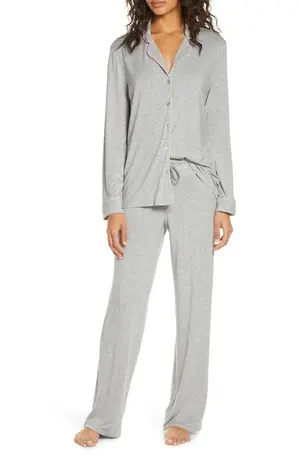 Nordstrom Moonlight Pajamas Grey Heather