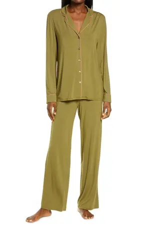 Nordstrom Moonlight Pajamas Olive Mayfly