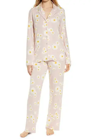 Nordstrom Moonlight Pajamas Pink Antque Morning Daisy
