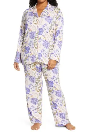 Nordstrom Moonlight Pajamas Pink Ice Secret Garden