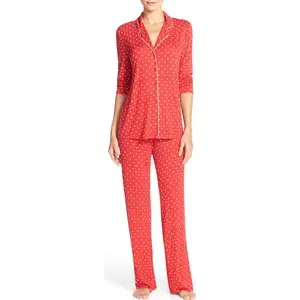 Nordstrom Moonlight Pajamas Red Tango Polka