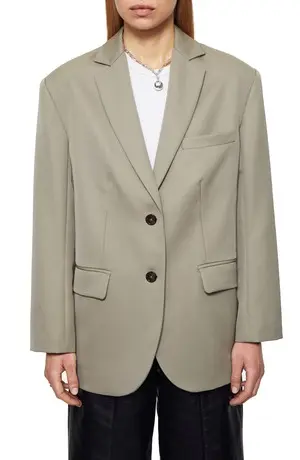ANINE BING Quinn Wool Blazer