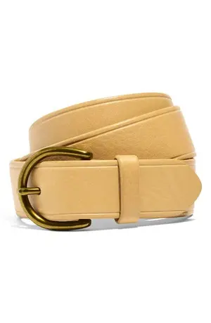 Madewell Madewell Medium Leather Belt Desert Dune