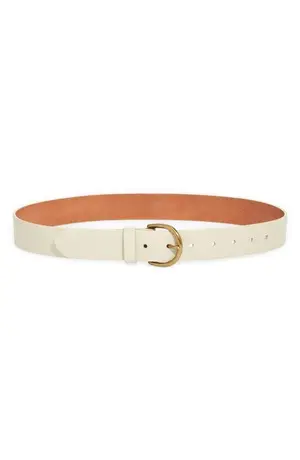 Madewell Madewell Medium Leather Belt Sand