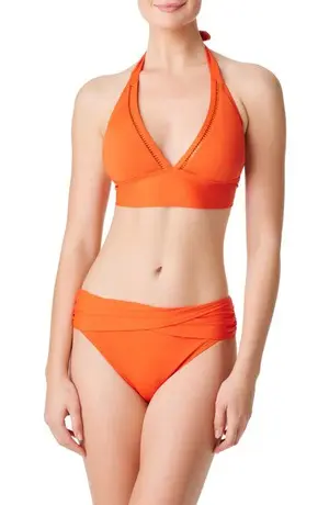 BLEU BY ROD BEATTIE BLEU BY ROD BEATTIE Twisted Hipster Bikini Bottom Fire